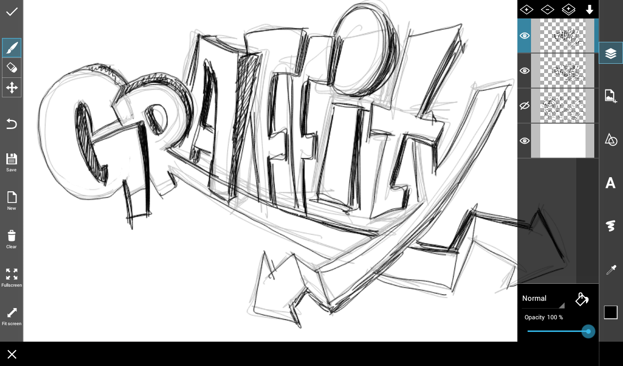 Graffiti Letters How To Draw Step By Step